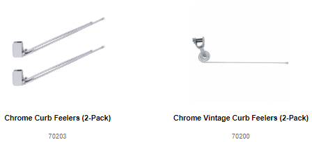 Curb Feelers For Protection And Classic Looks, Such As 70200 & 70203